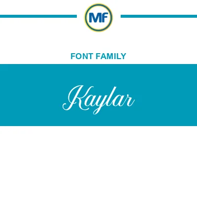 Kaylar Font Family: Download Free | MaisFontes