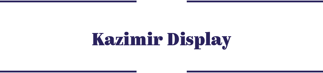 Kazimir Display Black: Free Font Download | MaisFontes