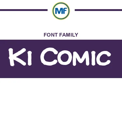 Ki Comic Font Family: Download Free | MaisFontes