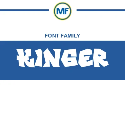 Kinger Font Family: Download Free | MaisFontes