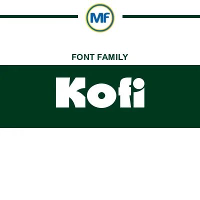 Kofi Font Family: Download Free | MaisFontes