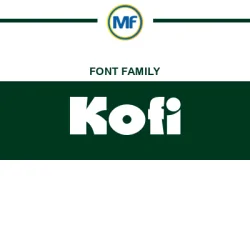Kofi Font: Free Download | MaisFontes