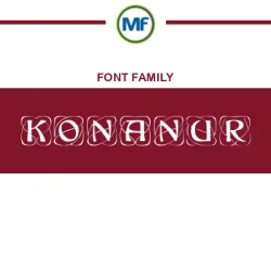 Konanur Regular: Free Font Download | MaisFontes