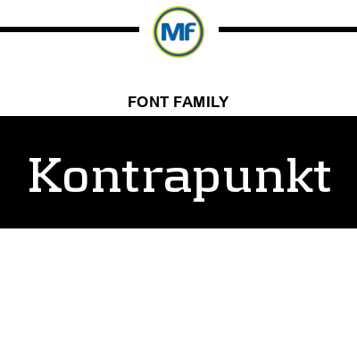Kontrapunkt Font Family: Free Download | MaisFontes