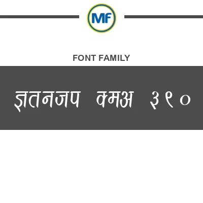 Kruti Dev 390 Font Family: Download Free | MaisFontes