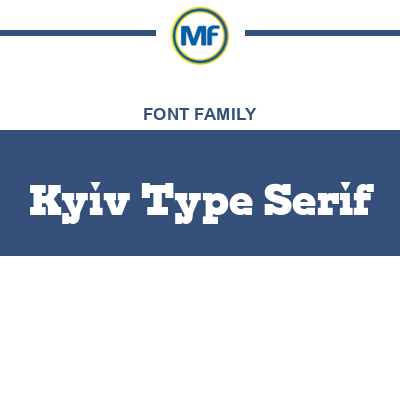 Kyiv Type Serif Font Family: Download Free | MaisFontes