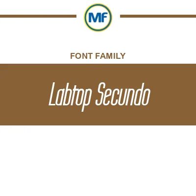 Labtop Secundo Font Family: Download Free | MaisFontes