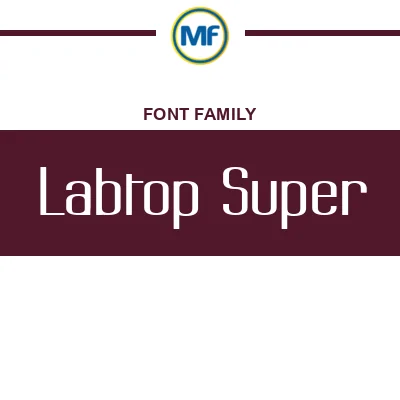 Labtop Super Font Family: Download Free | MaisFontes