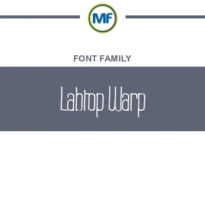 Labtop Warp Font Family: Download Free | MaisFontes