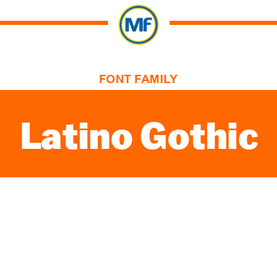Latino Gothic Font Family: Free Download | MaisFontes