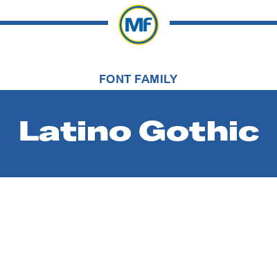 Latino Gothic Wide Font Family: Download Free | MaisFontes