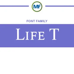 Life T Outline: Free Font Download | MaisFontes