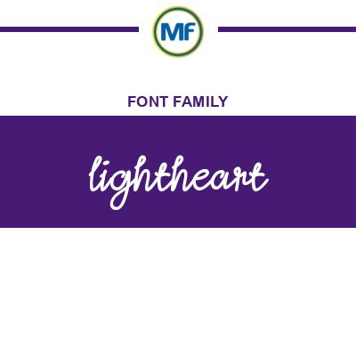 Lightheart Font Family: Download Free | MaisFontes