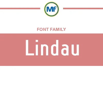 Lindau Font Family: Download Free | MaisFontes