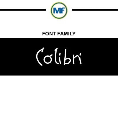 Linotype Colibri Font Family: Free Download | MaisFontes
