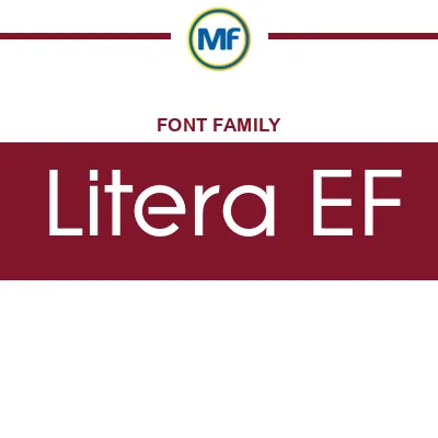 Litera EF Font Family: Download Free | MaisFontes
