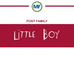 Little Boy: Free Font Download | MaisFontes