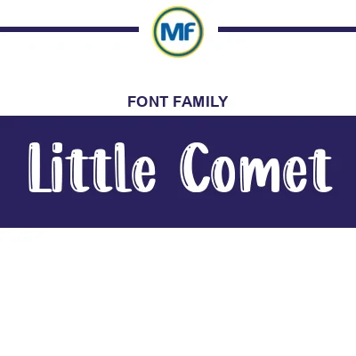 Little Comet Font Family: Download Free | MaisFontes