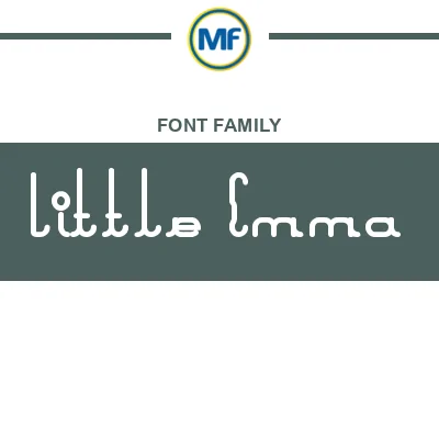 Little Emma Font Family: Download Free | MaisFontes