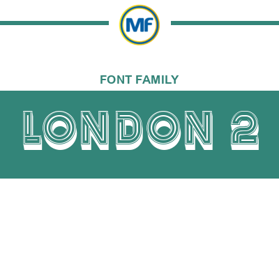 London 2 Font Family: Free Download | MaisFontes