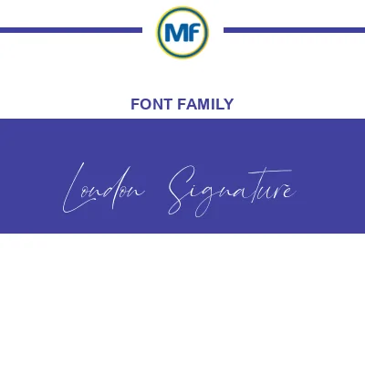 London Signature Font Family: Download Free | MaisFontes