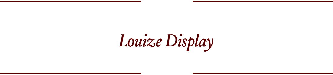 Louize Display Medium Italic: Free Font Download | MaisFontes