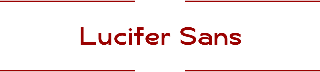 Lucifer Sans Wide SemiBold: Free Font Download | MaisFontes