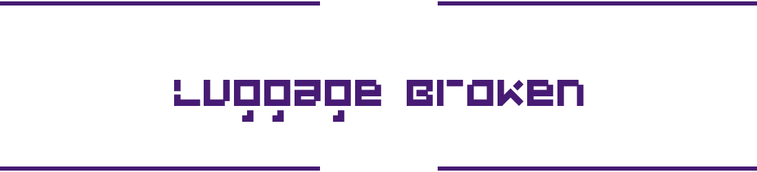 Luggage Broken Heavy Oblique Font: Free Download | MaisFontes