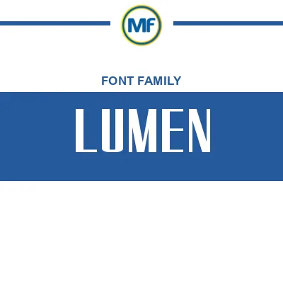Lumen Font Family: Download Free | MaisFontes
