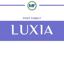 Luxia Display: Free Font Download | MaisFontes