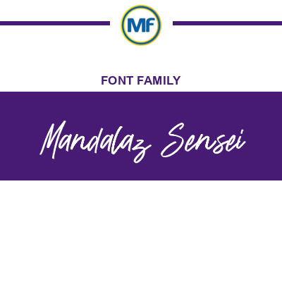 Mandalaz Sensei Font Family: Download Free | MaisFontes