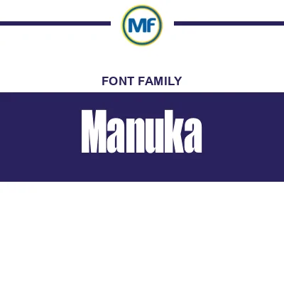 Manuka Font Family: Free Download | MaisFontes