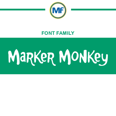Marker Monkey Font Family: Download Free | MaisFontes