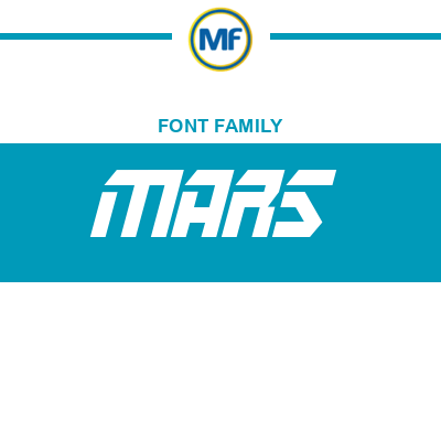 Mars Font Family: Download Free | MaisFontes