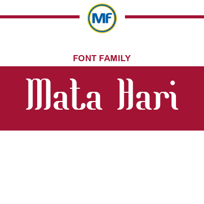 Mata Hari Font Family: Download Free | MaisFontes