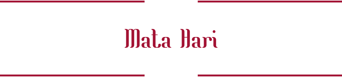 Mata Hari Exotique Font: Free Download | MaisFontes