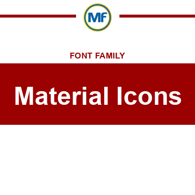 Material Icons Font Family: Free Download (Google Fonts) | MaisFontes
