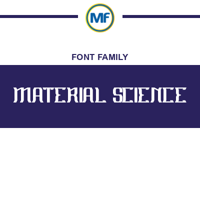 Material Science Font Family: Download Free | MaisFontes