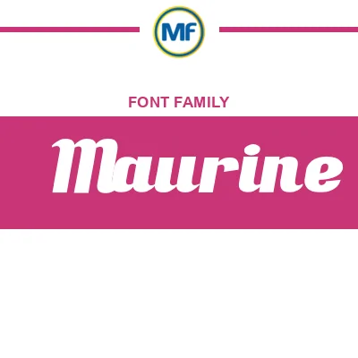 Maurine Font Family: Download Free | MaisFontes