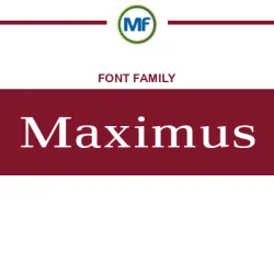 Maximus BT: Free Font Download | MaisFontes
