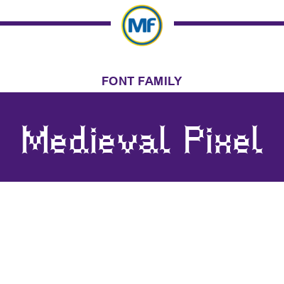 Medieval Pixel Font Family: Free Download | MaisFontes