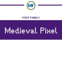 Medieval Pixel Regular: Free Font Download | MaisFontes