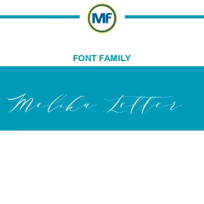 Melika Letter Font Family: Free Download | MaisFontes