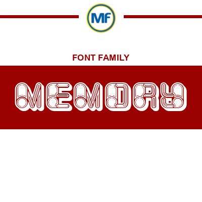 Memory Font Family: Download Free | MaisFontes