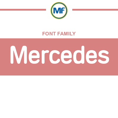 Mercedes Font Family: Download Free | MaisFontes