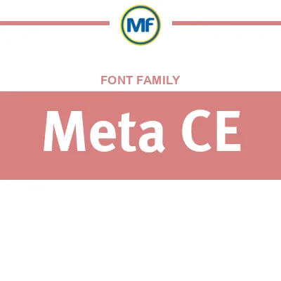 Meta CE Font Family: Download Free | MaisFontes