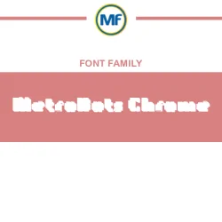 MetroBots Chrome Plat Font: Free Download | MaisFontes