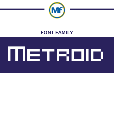 Metroid Font Family: Download Free | MaisFontes