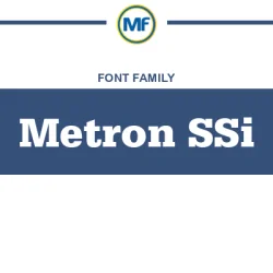 Metron SSi Bold Font: Free Download | MaisFontes