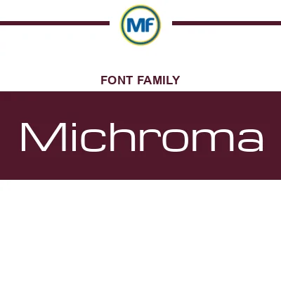 Michroma Font Family: Download Free (Google Fonts) | MaisFontes